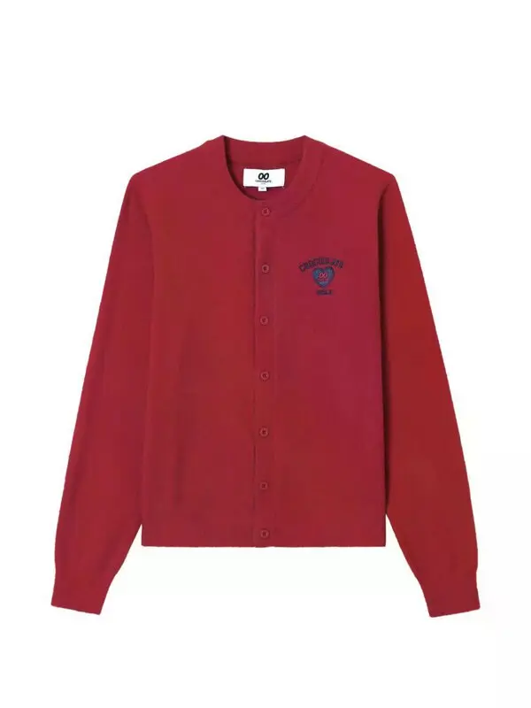 CHOCOOLATE Logo-embroidered Knit Cardigan