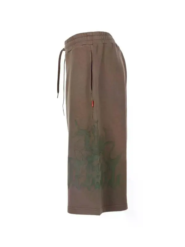 DIESEL® Graphic-print Track Shorts