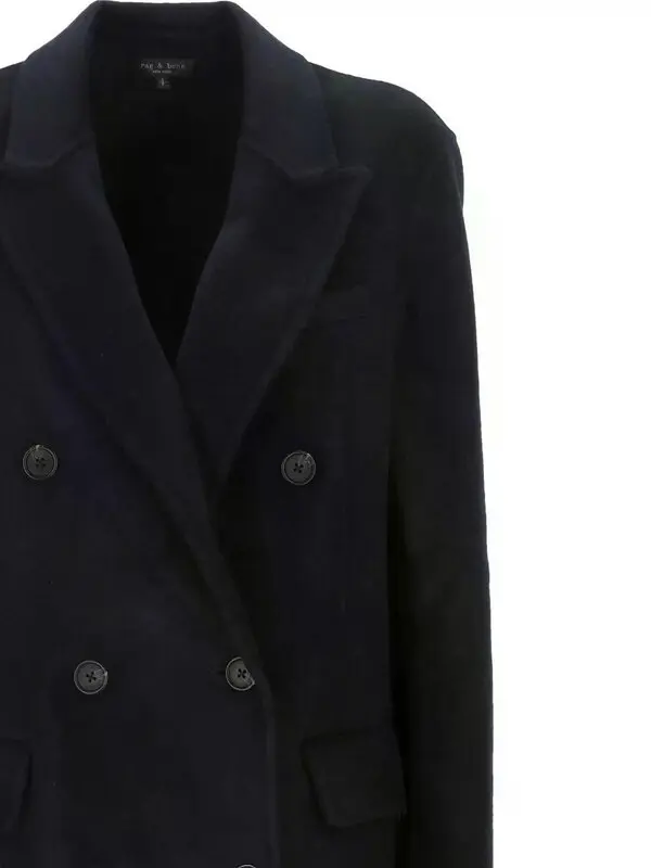 Rag & Bone Vasso Double-breasted Peak-lapels Coat