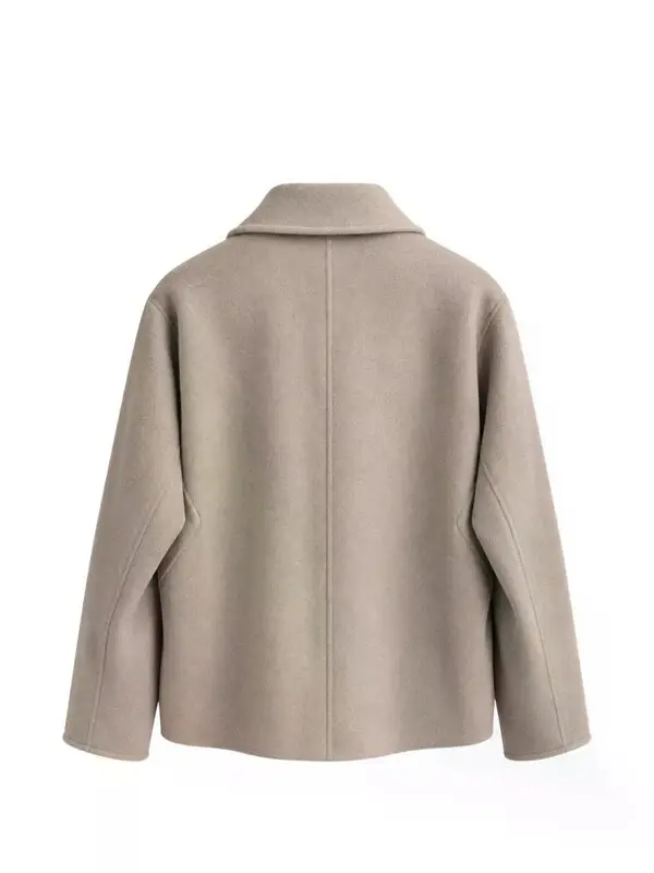 Max Mara Button-up Patch-pocket Jacket - Neutrals