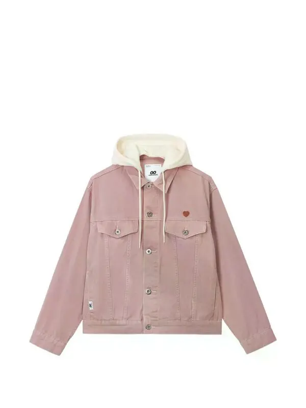 CHOCOOLATE Hooded Denim Jacket