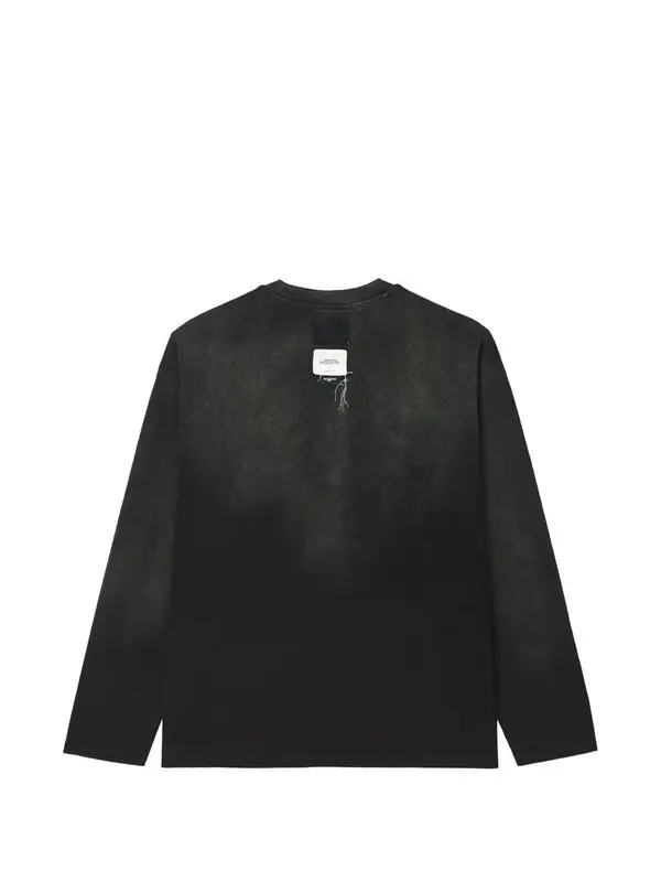 MUSIUM DIV. Faded Logo-embroidered T-shirt