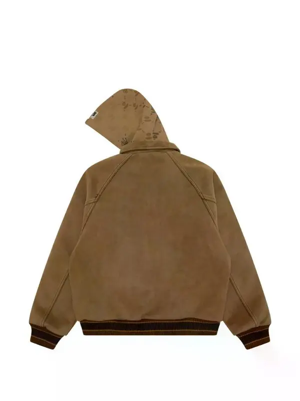 AAPE BY *A BATHING APE Logo-appliqué Hooded Jacket