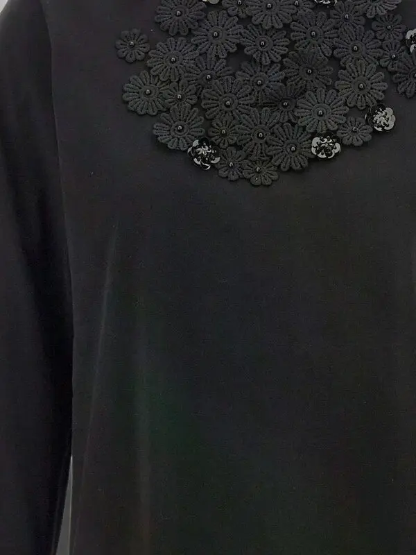 ELENA MIRÒ Sequin-embroidered T-shirt