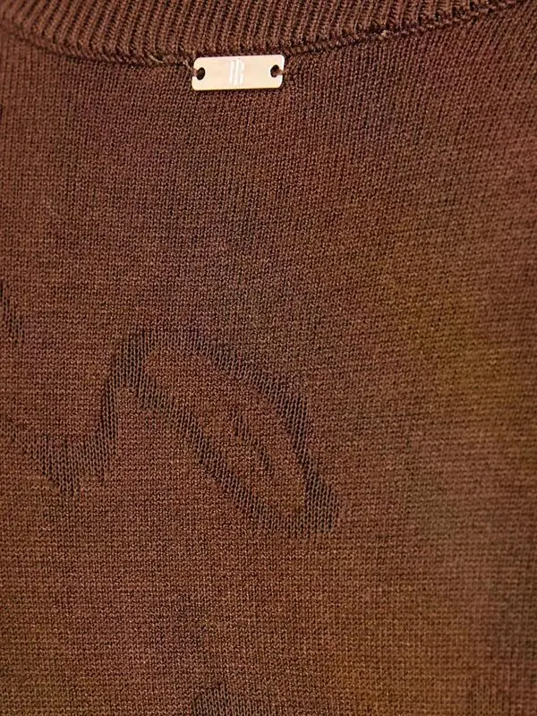 FRACOMINA Patterned V-neck Cardigan