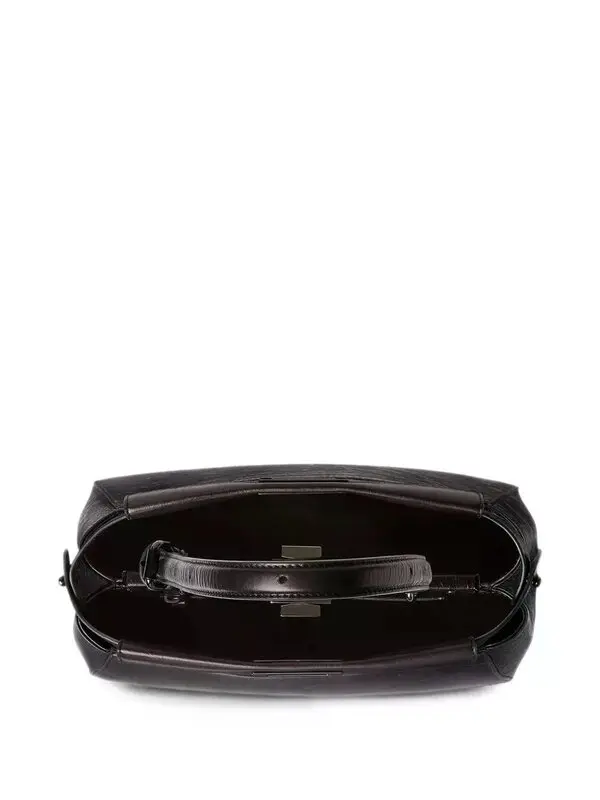 Fendi Small Peekaboo Leather Shoulder Bag