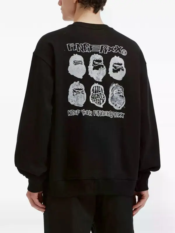 FINGERCROXX Graphic-print Sweatshirt