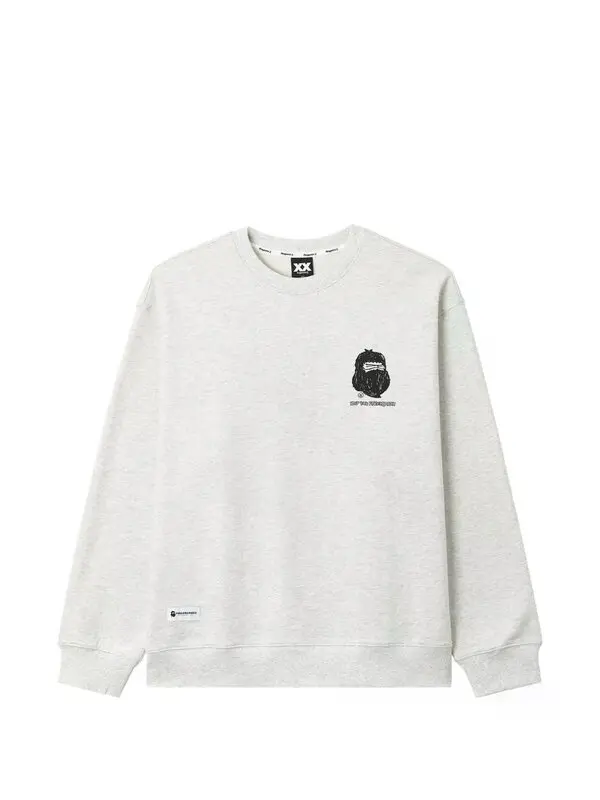 FINGERCROXX Graphic-print Sweatshirt - Grey