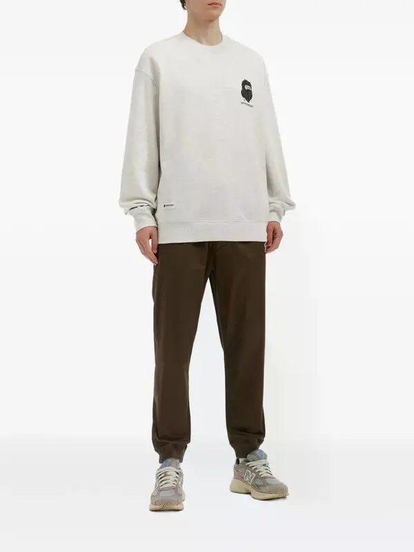 FINGERCROXX Graphic-print Sweatshirt - Grey