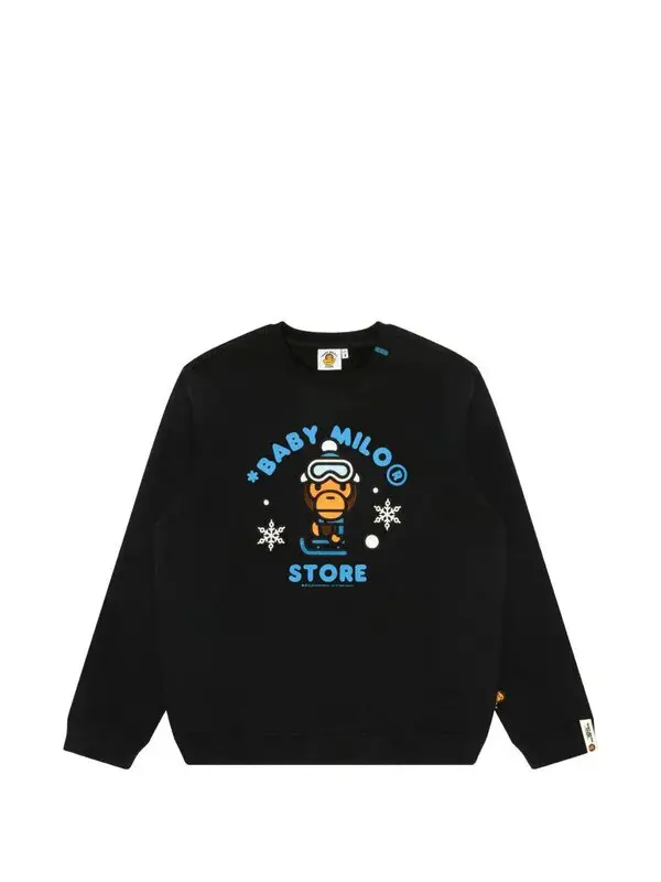 A BATHING APE Baby Milo Graphic-print Sweater