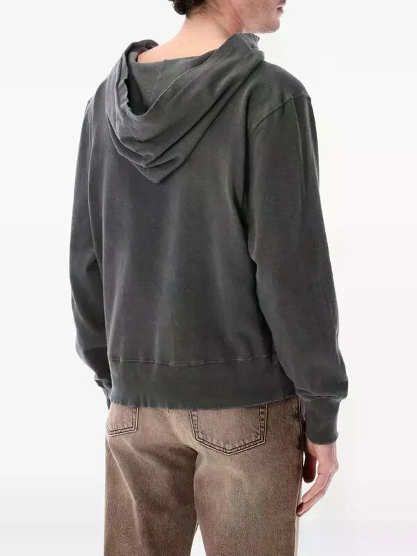 Our Legacy Fleece-texture Washed Hoodie