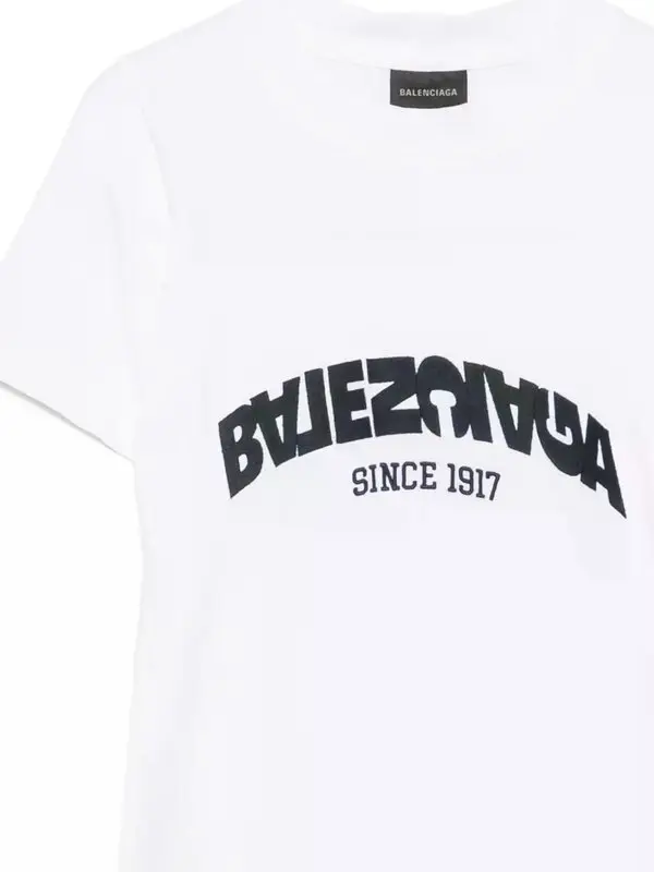 Balenciaga Logo-embroidered T-shirt