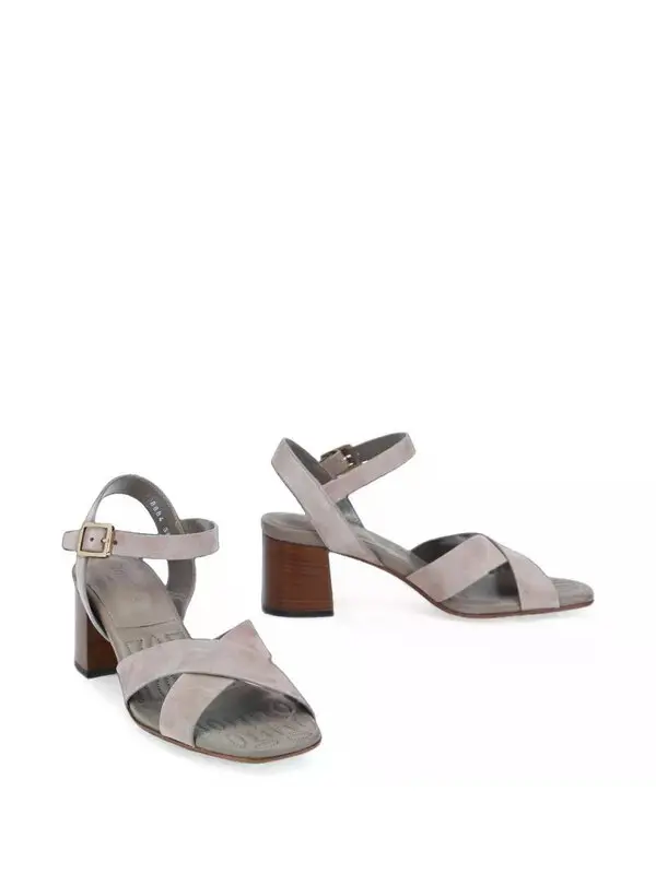 DOUCAL'S Criss-cross Suede Sandals