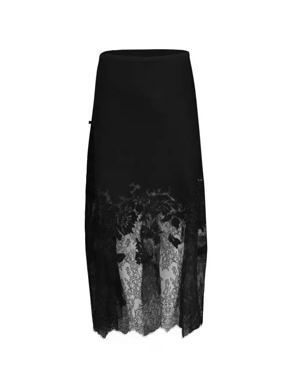 Ulla Johnson Josina Lace-trim Midi Skirt