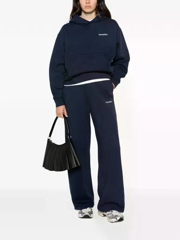 Sporty & Rich Logo-embroidered Track Pants