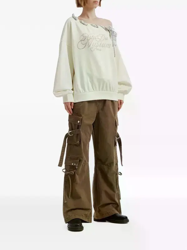 MUSIUM DIV. Buckle-detail Multi-pocket Cargo Pants
