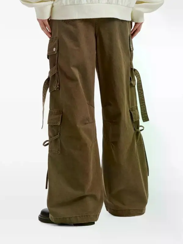 MUSIUM DIV. Buckle-detail Multi-pocket Cargo Pants