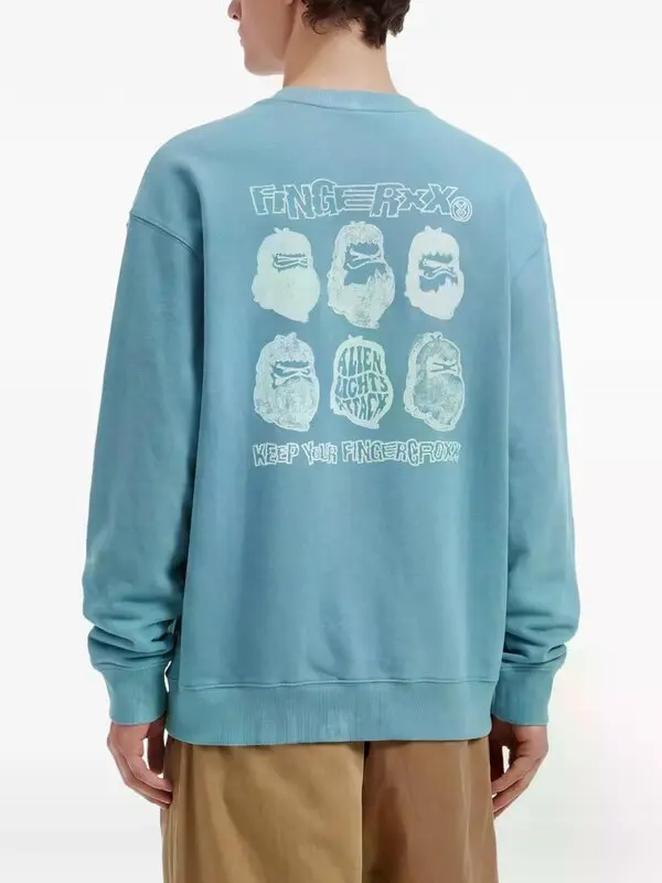 FINGERCROXX Graphic-print Sweatshirt