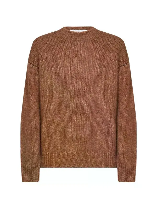 ROBERTO COLLINA Chunky-knit Drop-shoulder Sweater