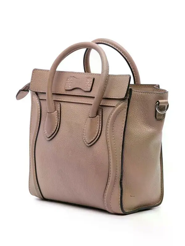 Celine 2013 Nano Leather Luggage Tote Satchel