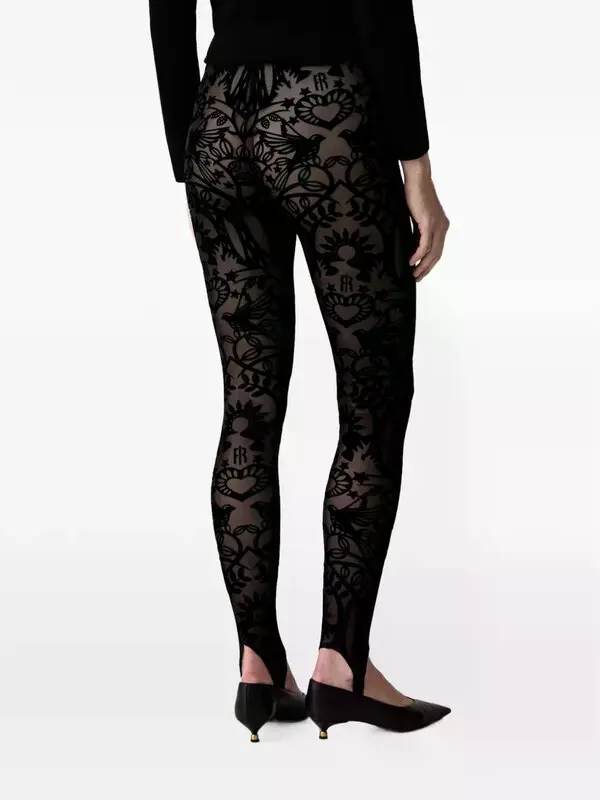 FRACOMINA Patterned Stirrup Leggings