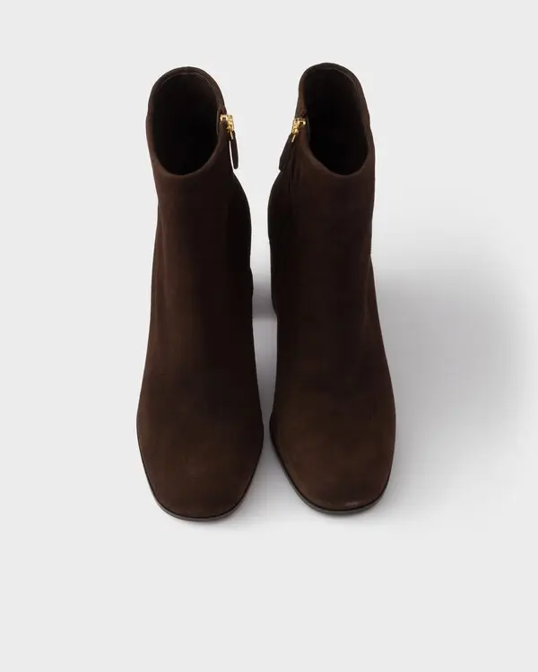 Prada Suede Booties