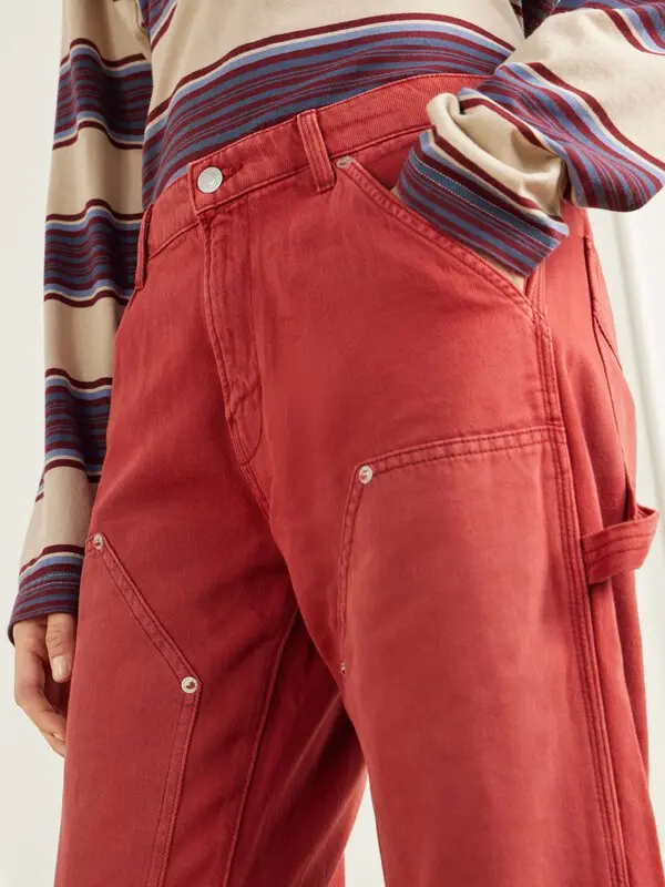 Guest In Residence Workday Mid-rise Wide-leg Jeans