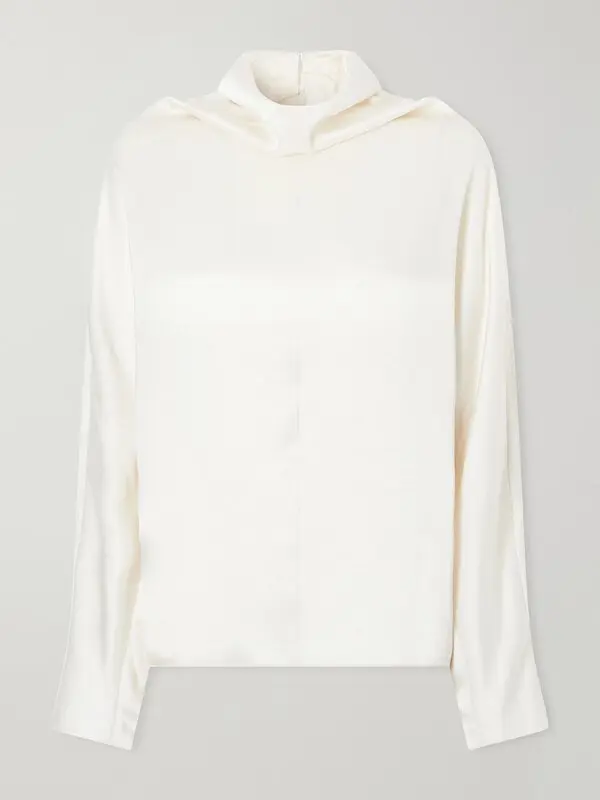 Citizens Of Humanity Ilaria Satin Blouse - Neutrals