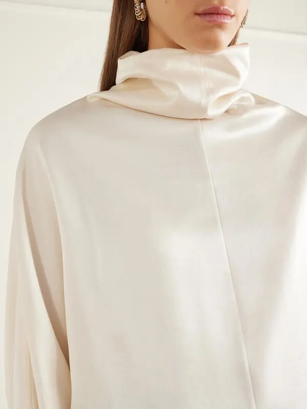 Citizens Of Humanity Ilaria Satin Blouse - Neutrals