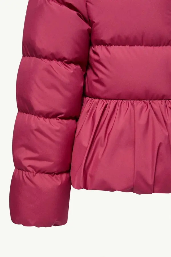 Moncler Elizaveta Hooded Down Jacket - Raspberry Pink