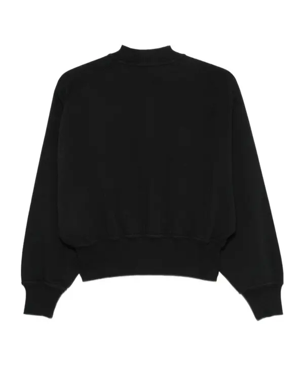 MAISON MARGIELA Logo Embroidered Zip-up Bomber Jacket