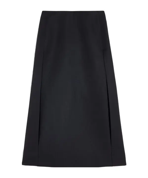 JIL SANDER Silk Faille Skirt