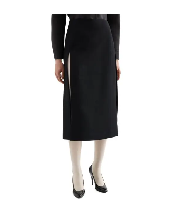 JIL SANDER Silk Faille Skirt