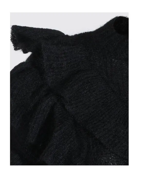 Elisabetta Franchi Knit Ruffled Jumper