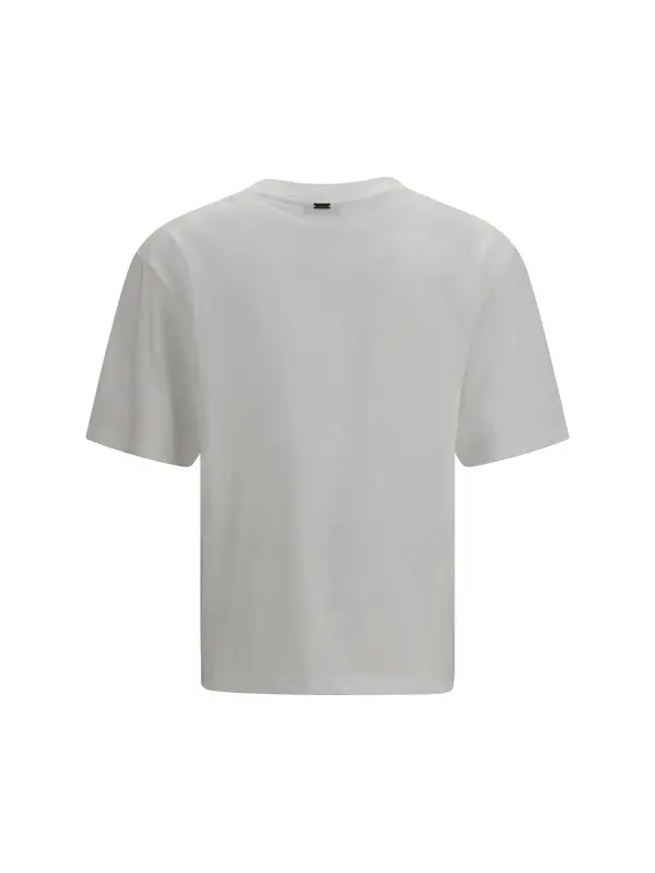 Herno Logo-embroidered Cotton T-shirt