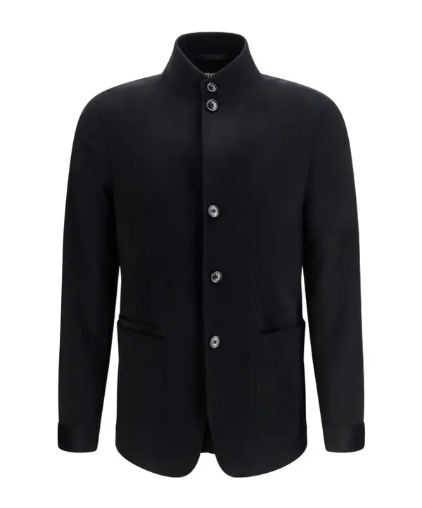 Zegna Il Conte Oasi Stand Collar Jacket