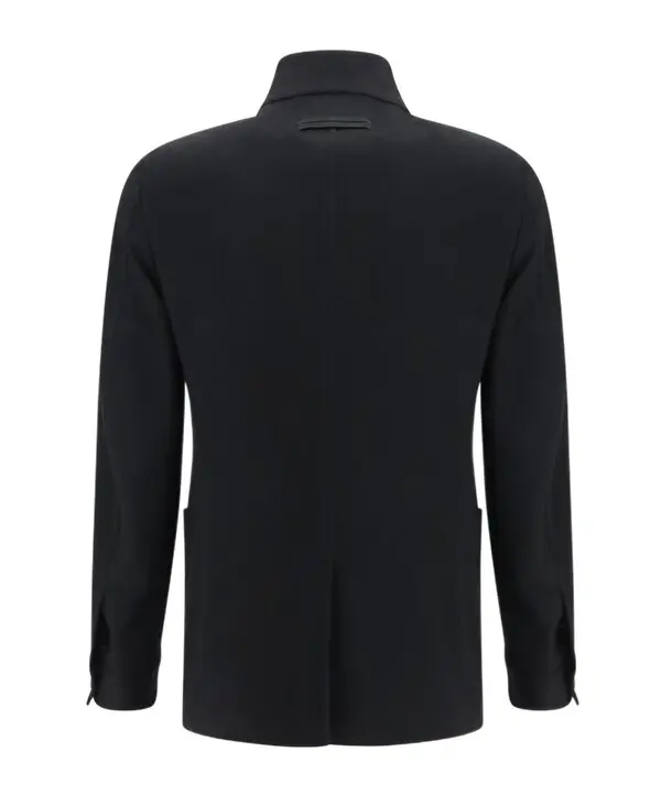 Zegna Il Conte Oasi Stand Collar Jacket