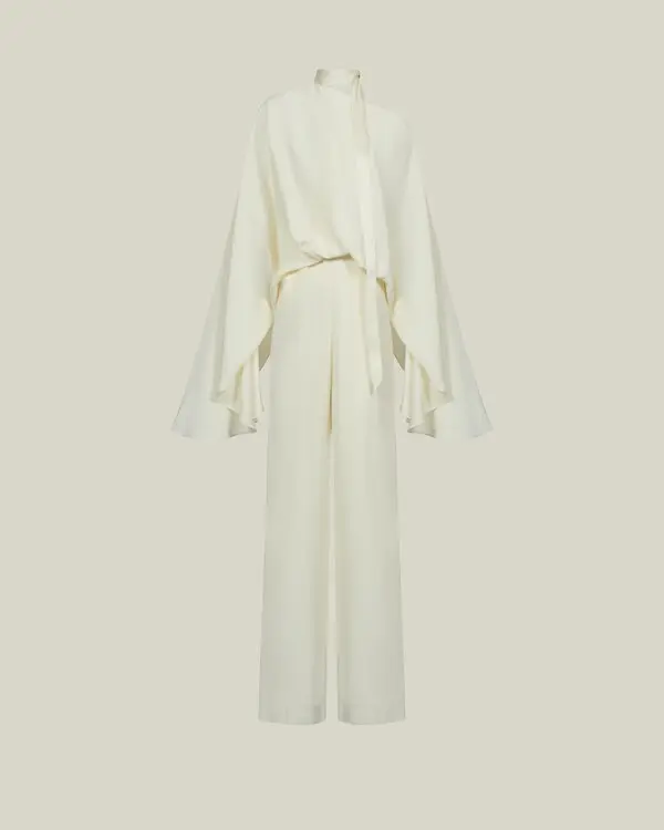 TALLER MARMO Brooks Jumpsuit - Ivory