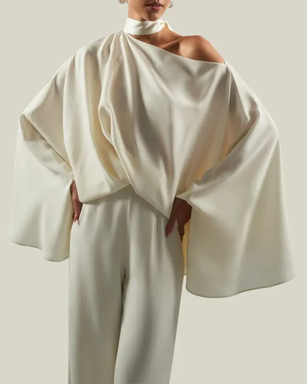 TALLER MARMO Brooks Jumpsuit - Ivory