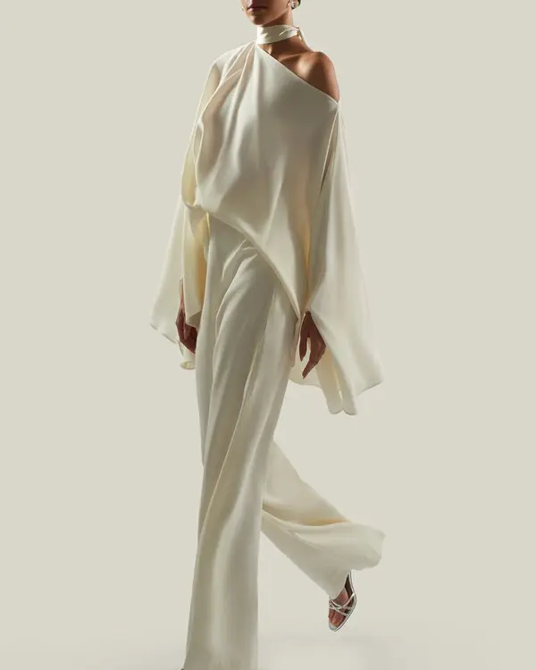TALLER MARMO Brooks Jumpsuit - Ivory