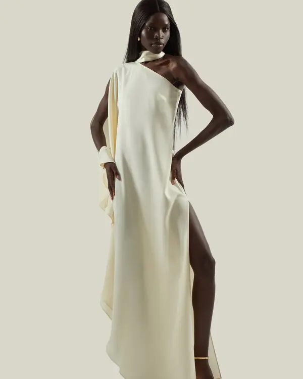TALLER MARMO Florinda Dress - Latte