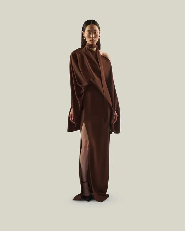 TALLER MARMO Brooks Dress - Cocoa