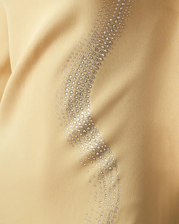 TALLER MARMO Ziegfeld Dress - Pergamena