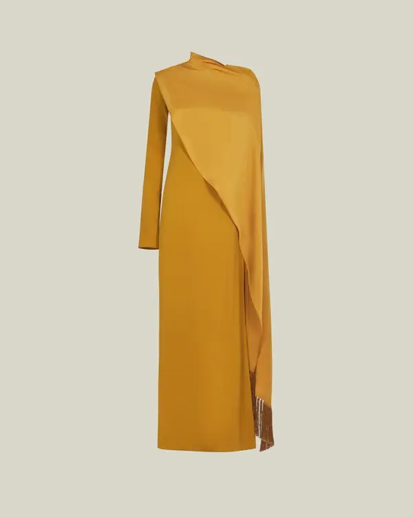 TALLER MARMO Mounia Dress - Amber