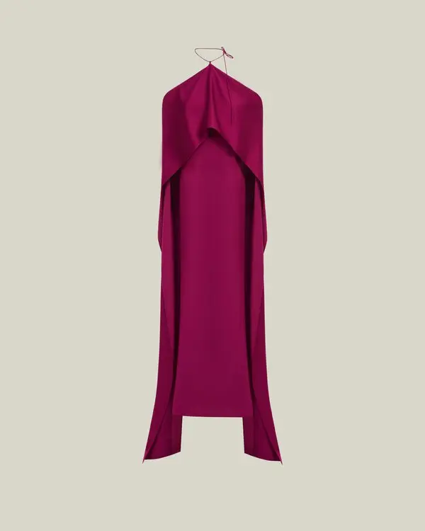 TALLER MARMO Nan Dress - Pomegranate
