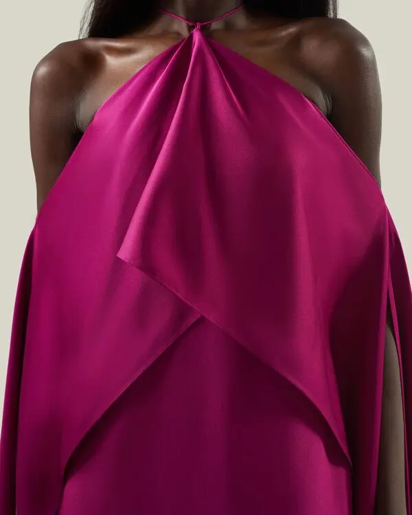 TALLER MARMO Nan Dress - Pomegranate