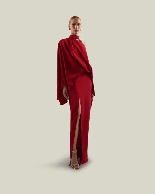 TALLER MARMO Brooks Dress - Ruby