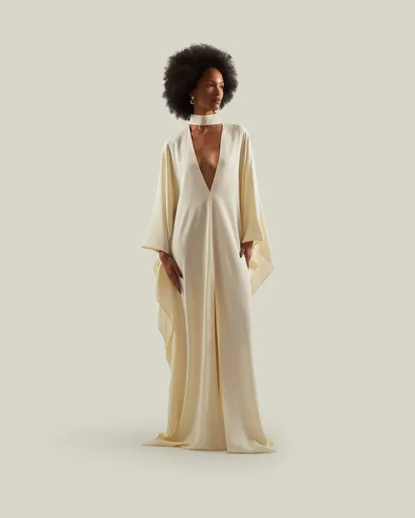 TALLER MARMO Ooo Kaftan - Ivory