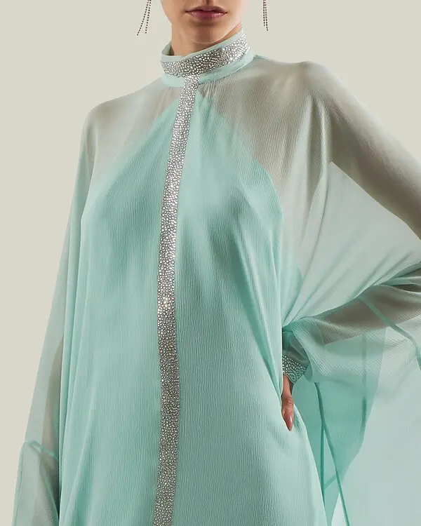 TALLER MARMO Parthenon Kaftan - Acqua