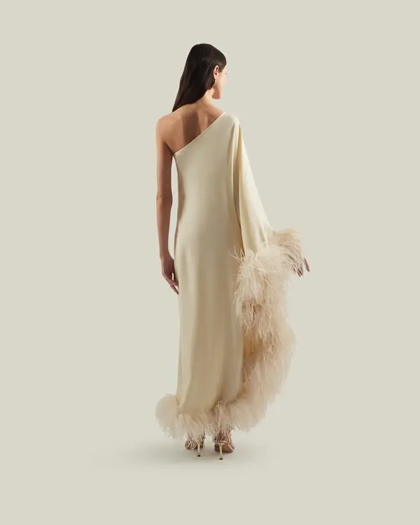 TALLER MARMO Feathered Ubud Dress
